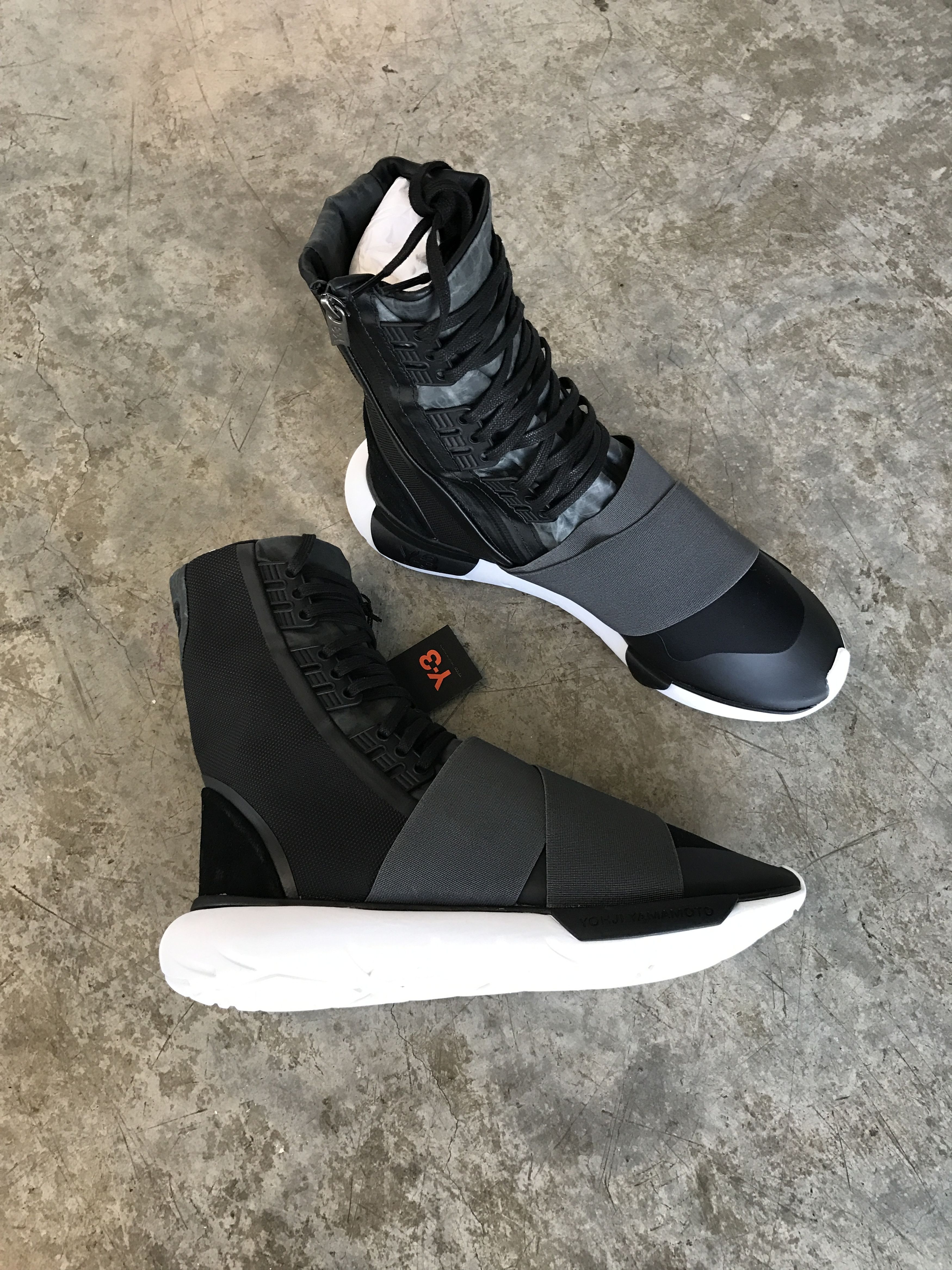 Y-3 Qasa Boot High | Grailed