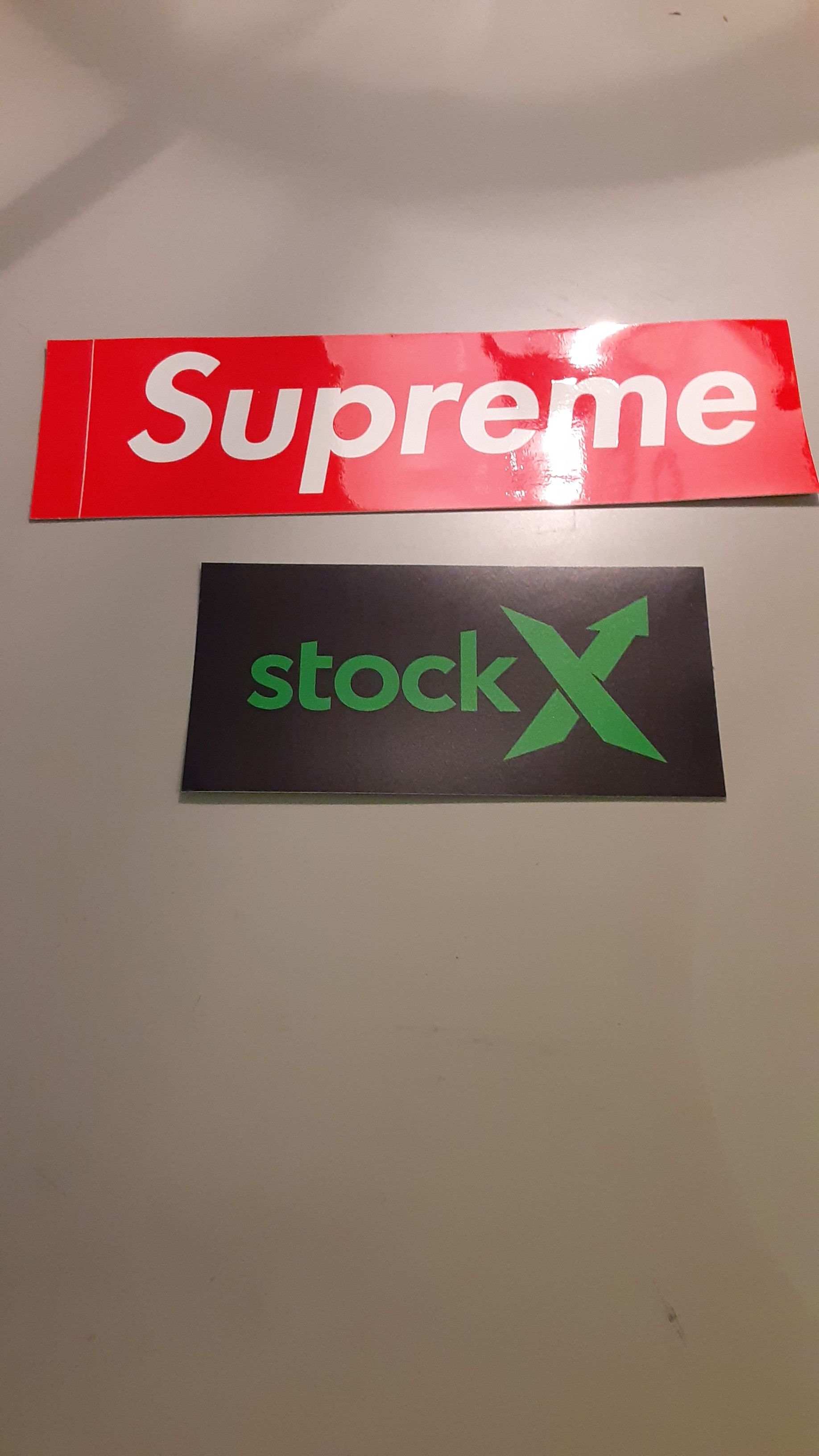 Supreme Box Logo Stockx Sticker set | Grailed