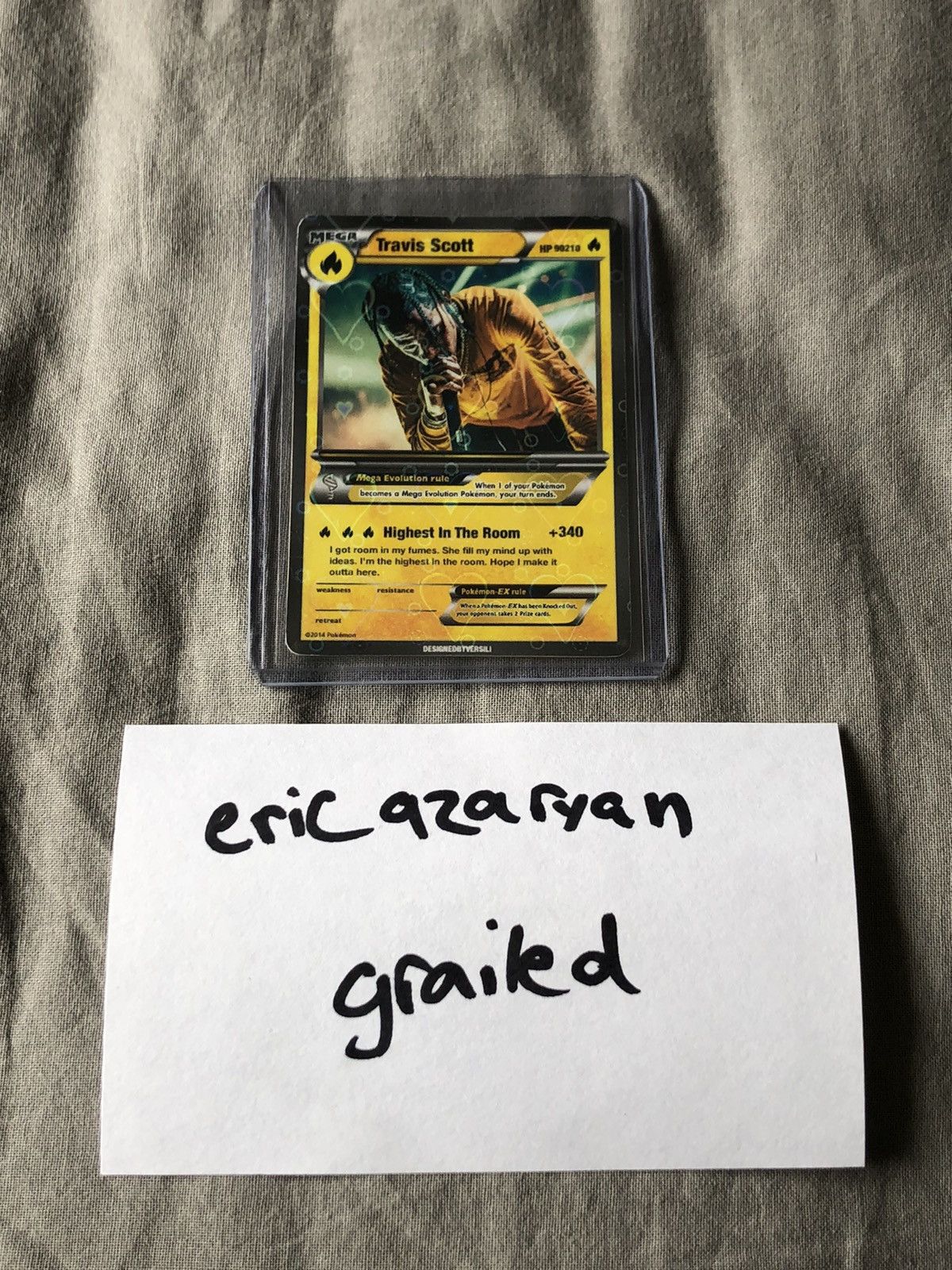 Travis Scott Travis Scott Pokemon Card | Grailed
