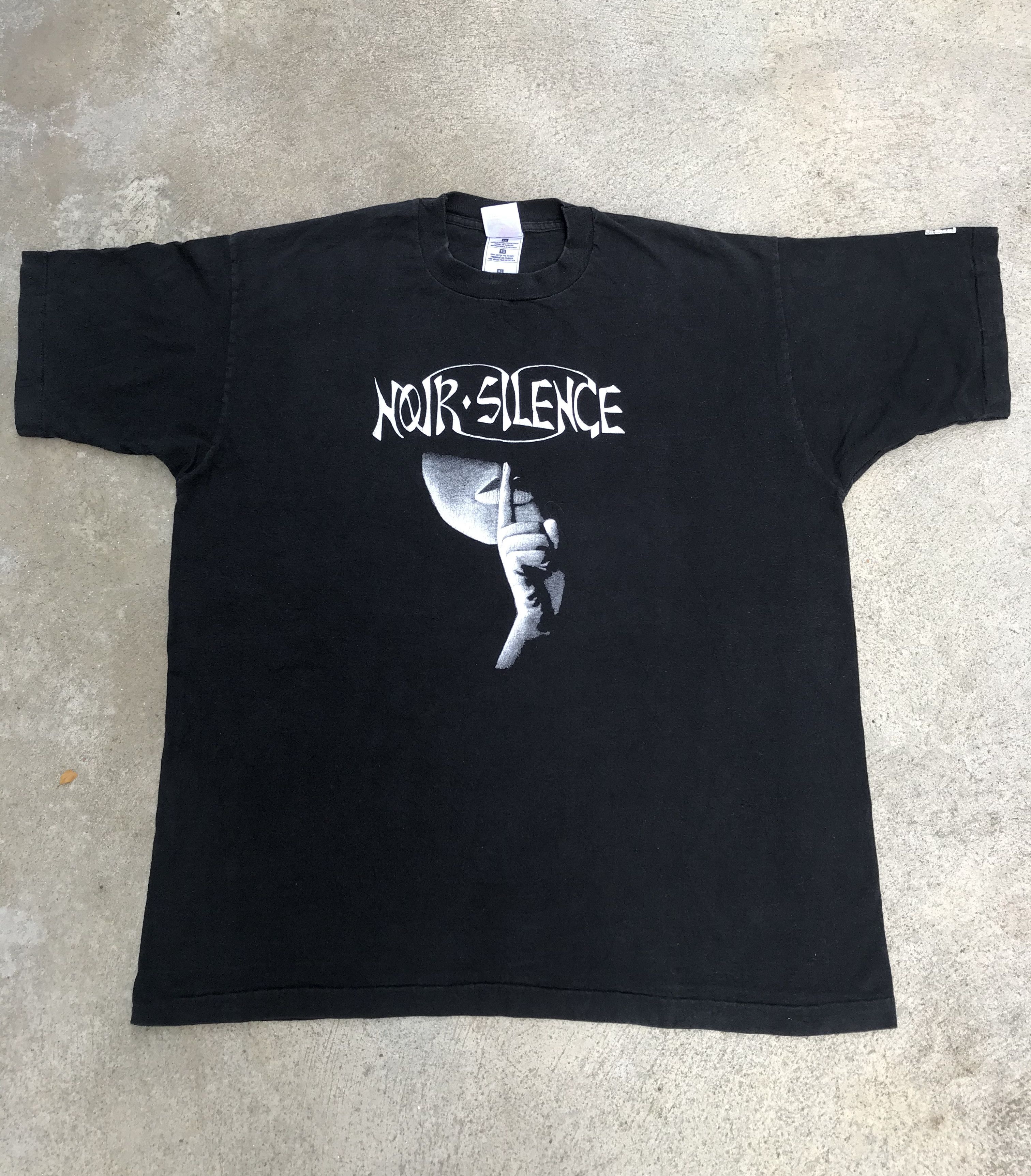 Band Tees × Very Rare × Vintage Vintage 90s Noir Silence canadien Pop ...
