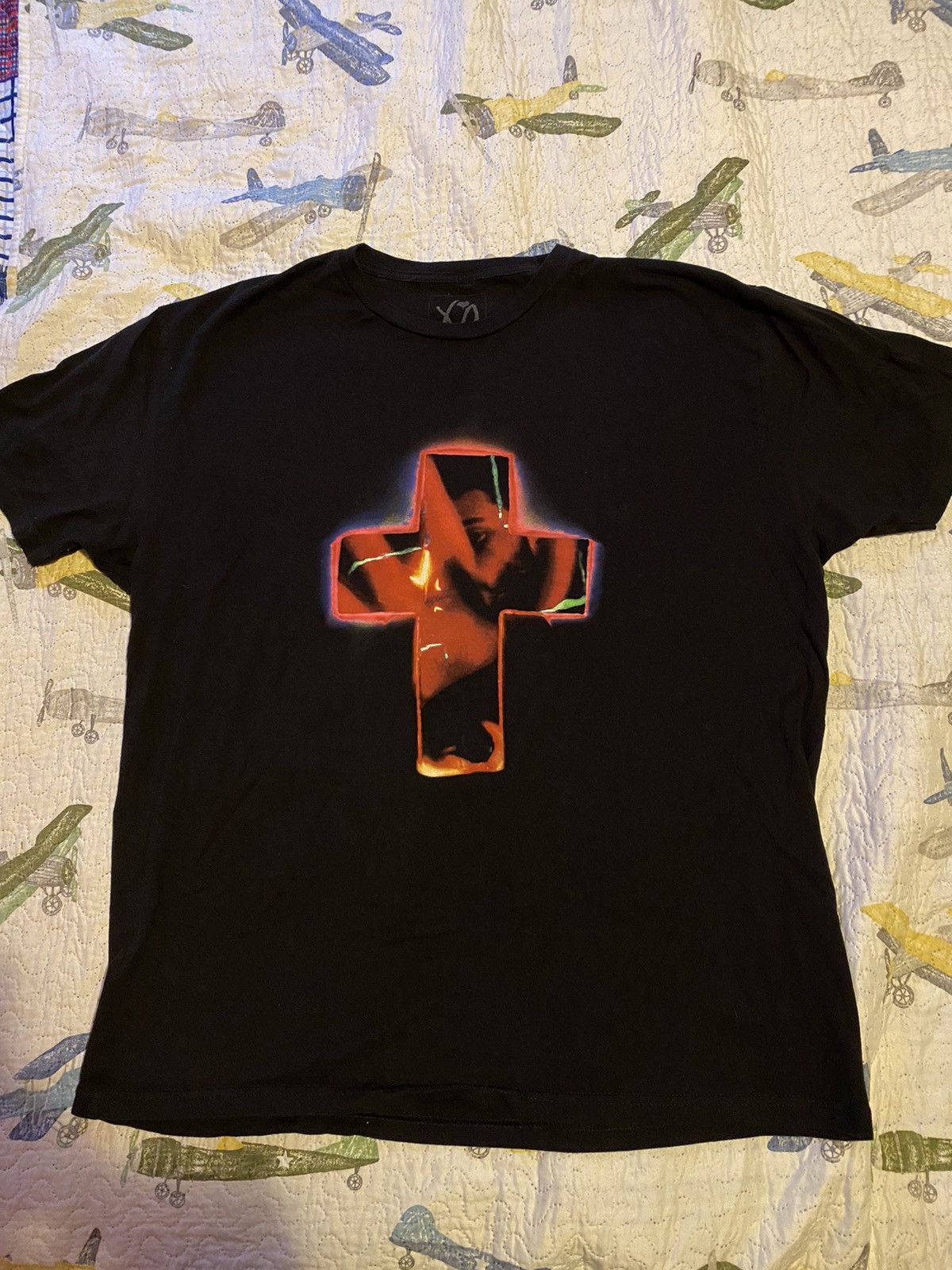 The Weeknd The Weeknd XO Starboy Cross t shirt XXL | Grailed