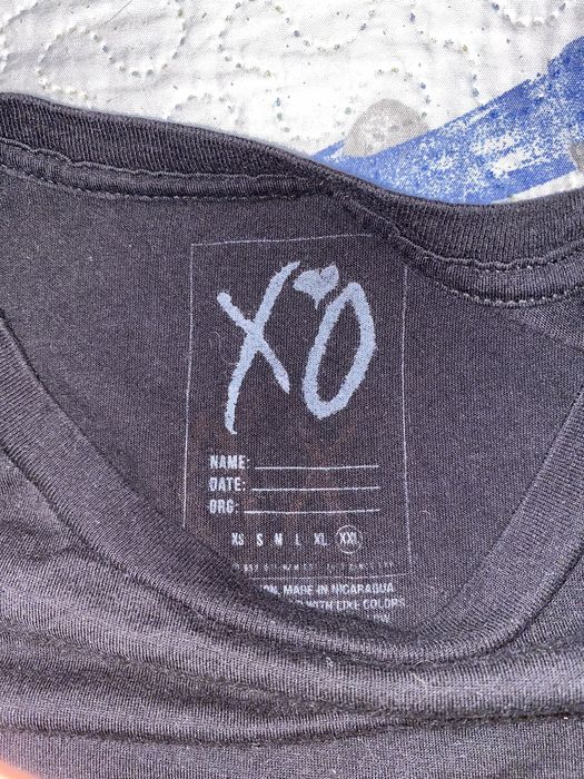 The Weeknd The Weeknd XO Starboy Cross t shirt XXL | Grailed
