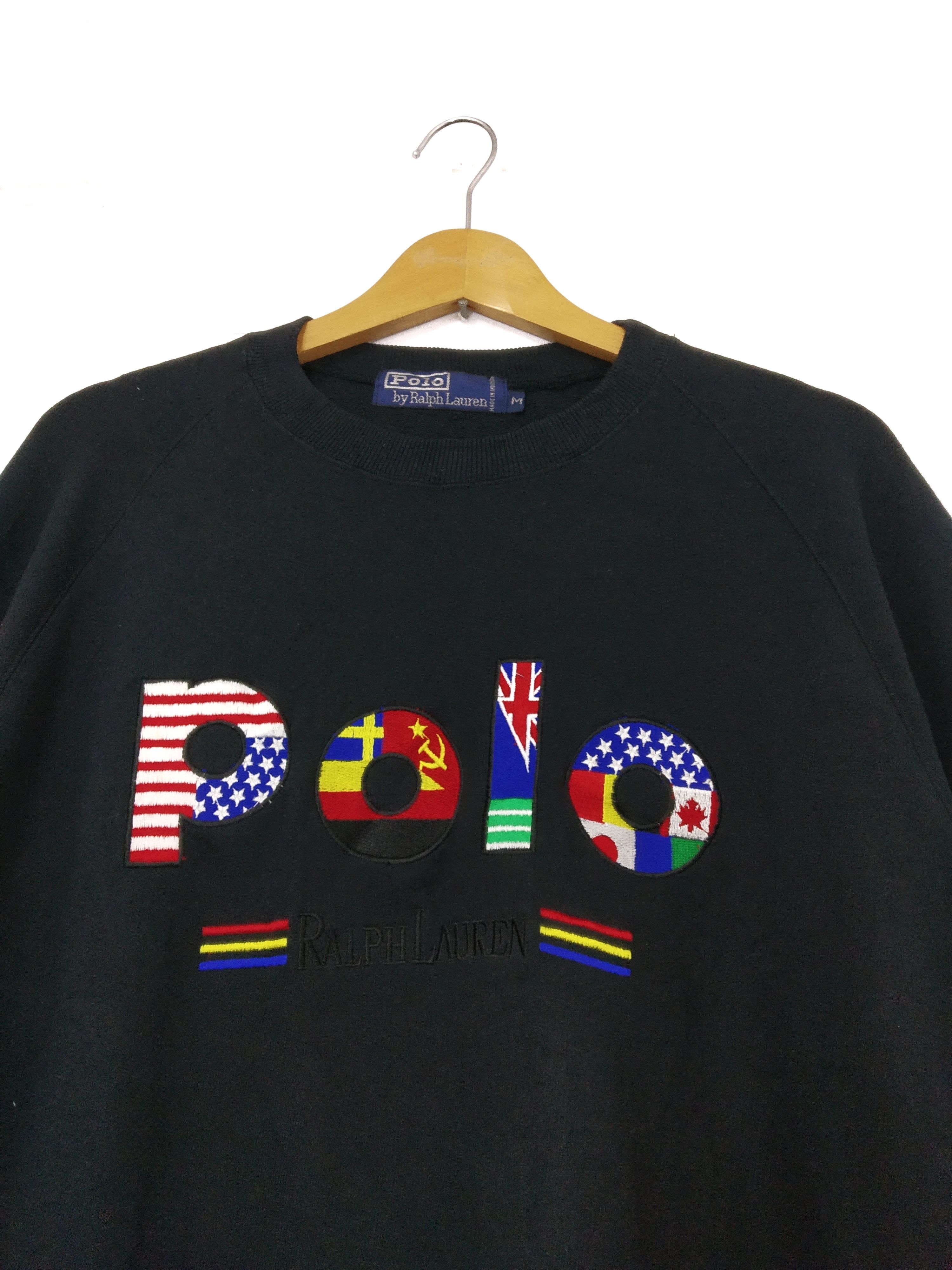 Polo Ralph Lauren 🛑Gone Today🛑Polo Ralph Lauren logo embroidery sweatshirts | Grailed