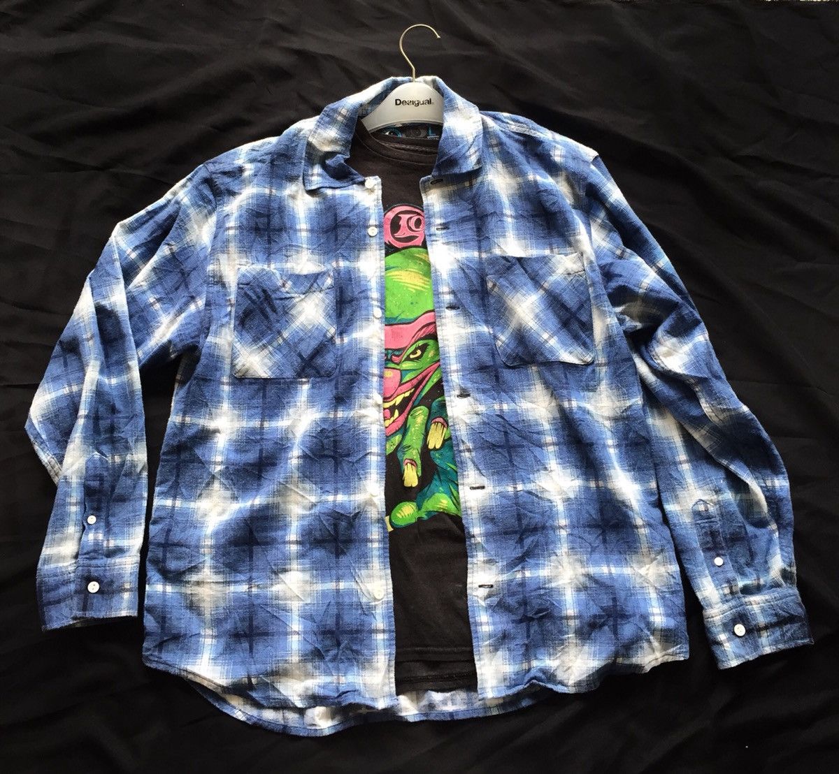 Vintage Vintage 90s Ocean Pacific Plaid Travis Scott Style | Grailed