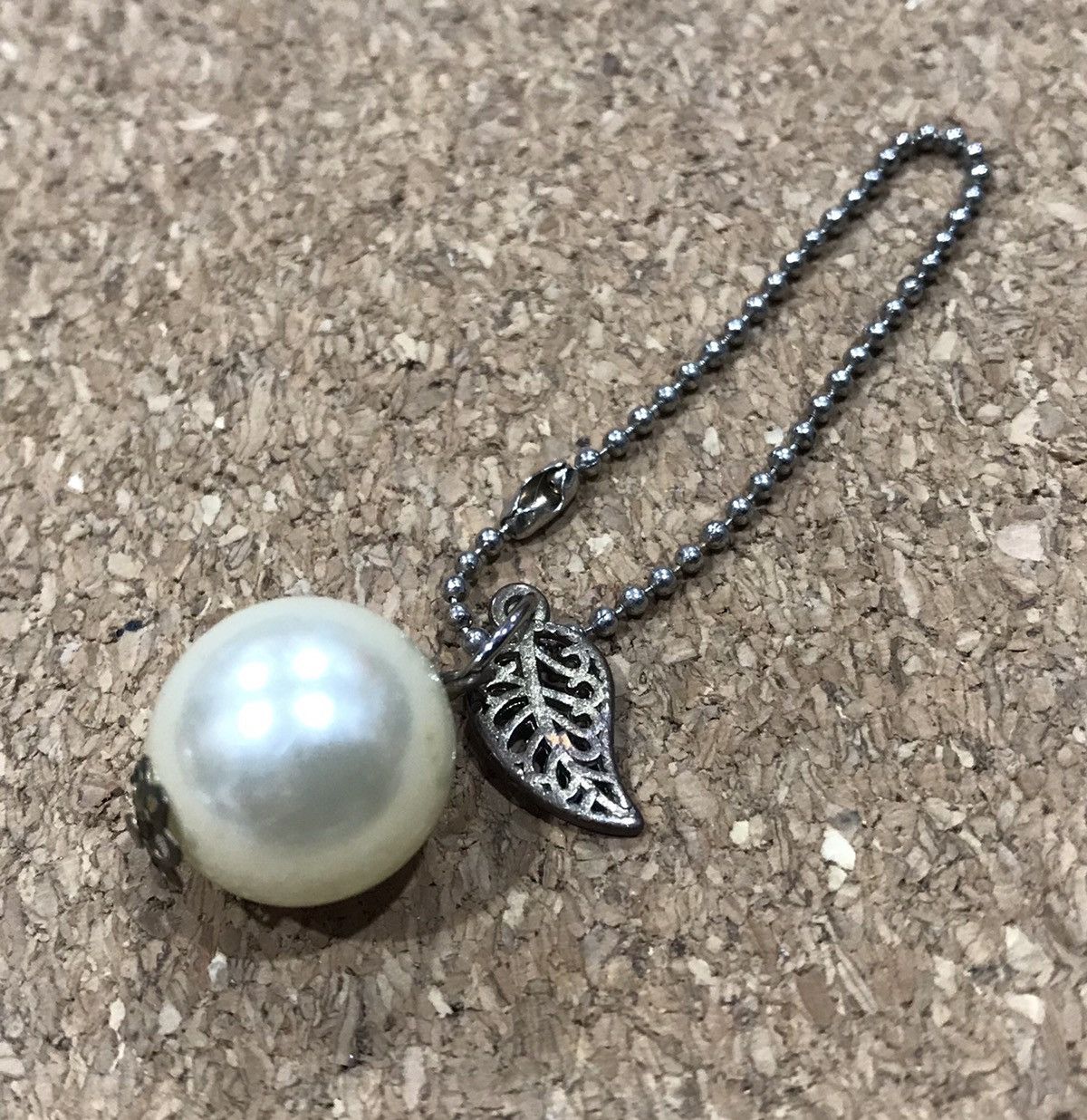 Very Rare custom made beautiful pearl key chain | Grailed