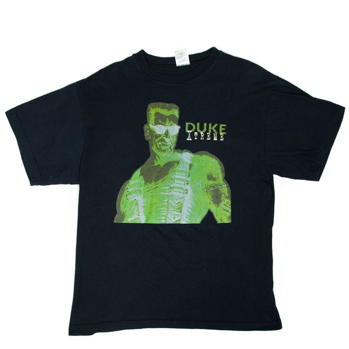 Vintage Vintage Duke Nukem Extreme 90s Black Tee Shirt XL | Grailed