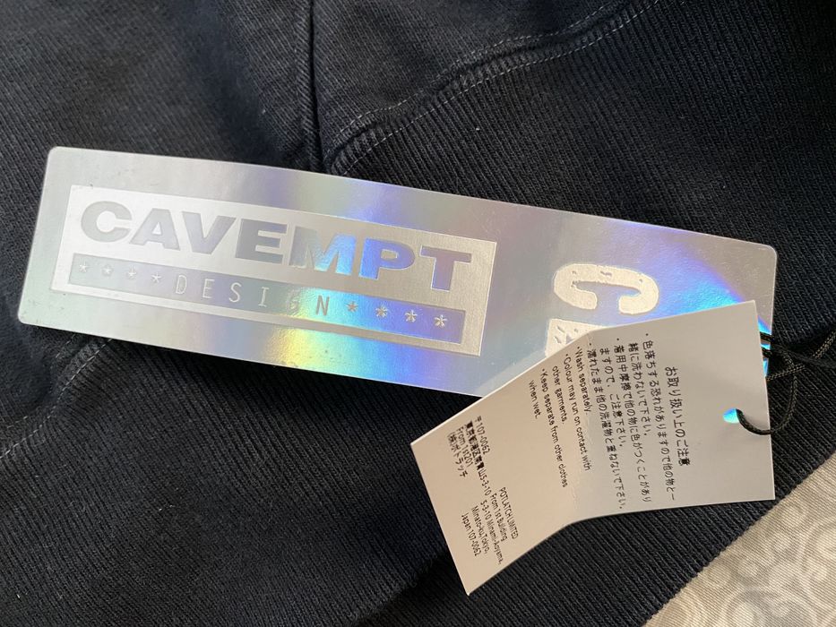 Cav Empt Cav Empt Overdye Cube CE Hoodie | Grailed