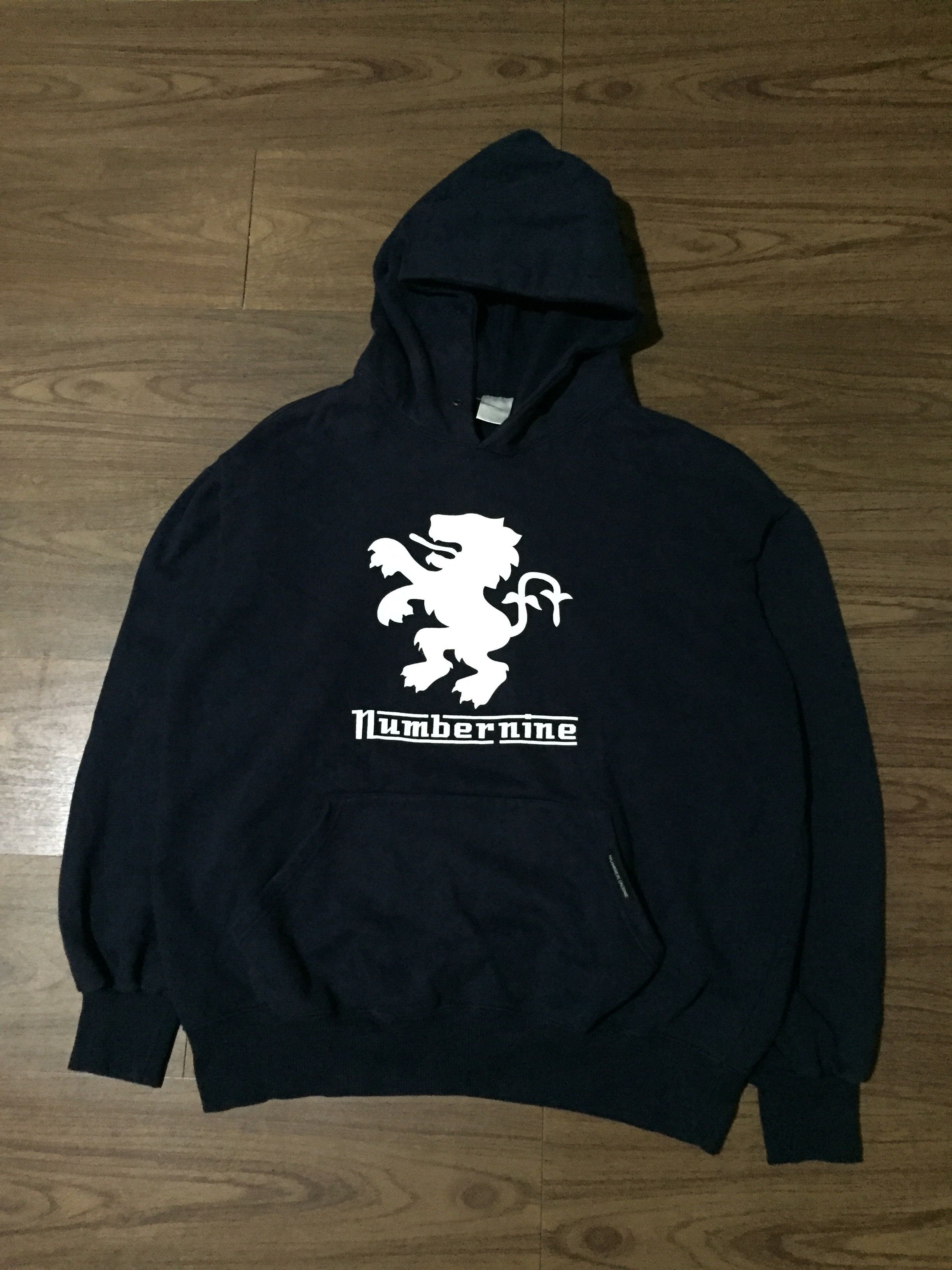 Number (N)ine GOOD DEAL 💥 OG NUMBER NINE LAMBRETTA LOGO HOODIE SS00 ...