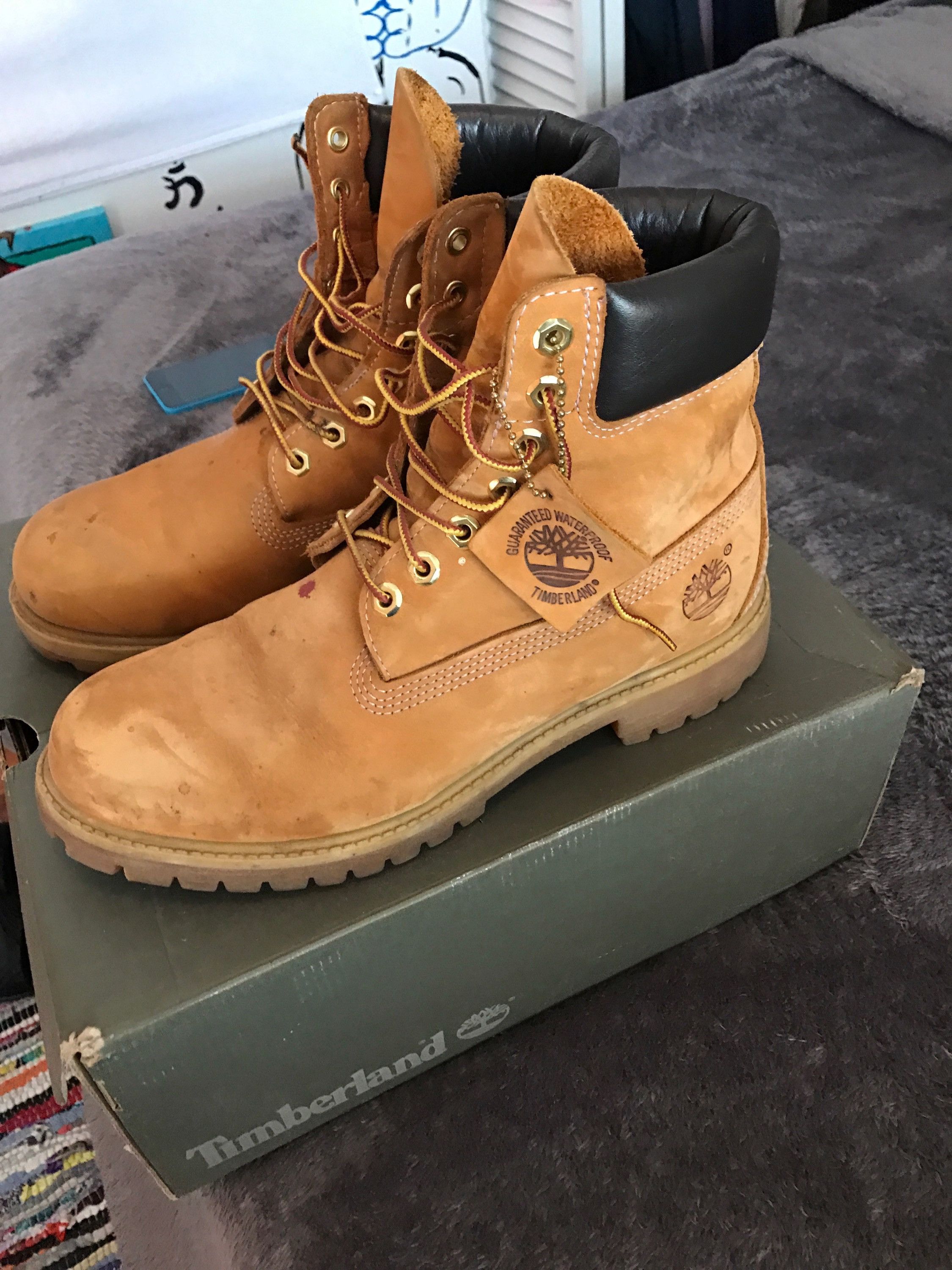 Timberland Used Wheat TImbs | Grailed