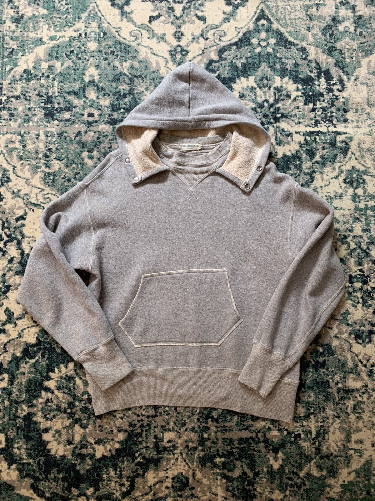 Loopwheeler 90’s Vintage 1930’s Loopwheel Hoodie HELLERS CAFE WAREHOUSE ...