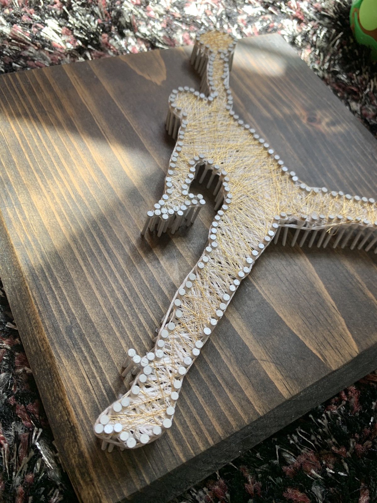 Nike Jordan logo string art | Grailed