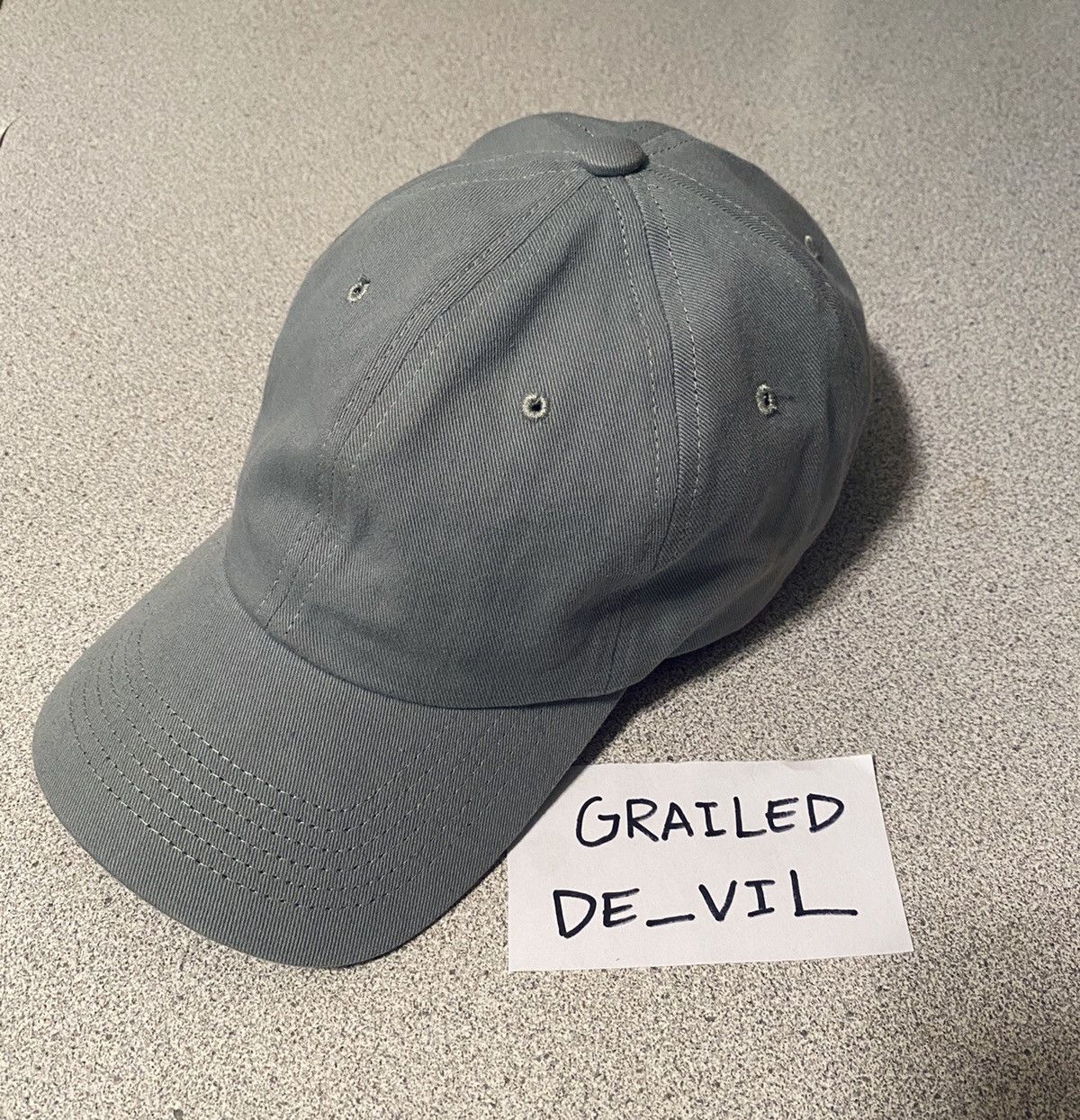 Yeezy Season Rare Yeezy season Glacier Hat baseball cap | Grailed