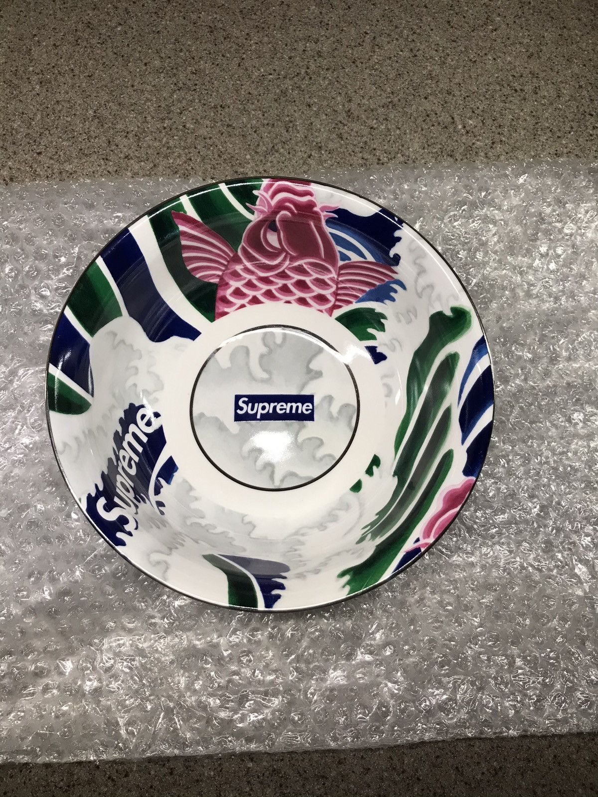 Supreme Supreme Waves Ceramic Bowl | Grailed