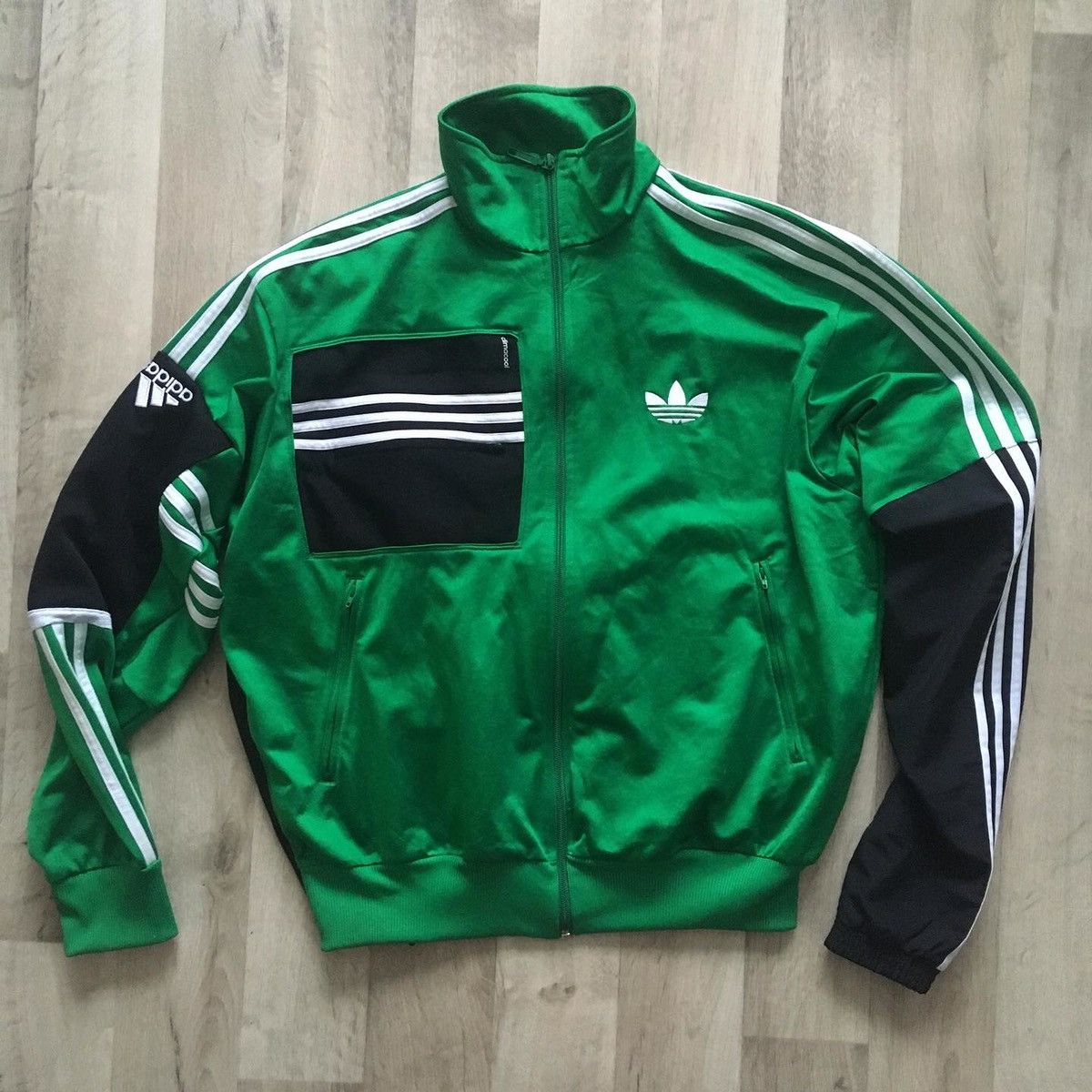 Adidas Adidas mashup zip sweatshirt | Grailed
