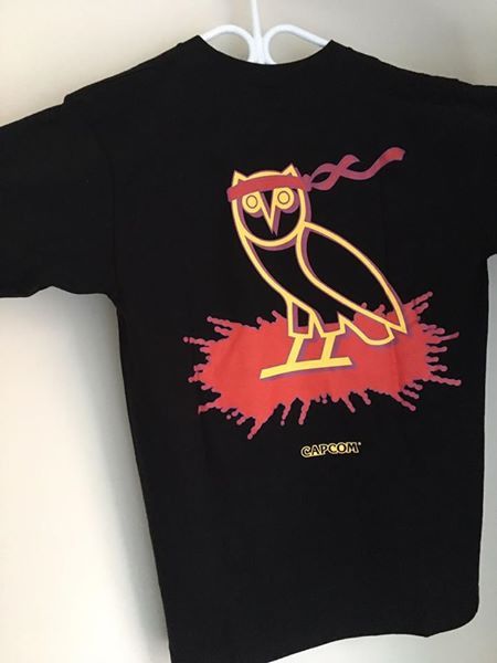 Octobers Very Own NEW OVO Drake Vs. Lil Wayne CAPCOM Shirt Ninja Owl ...