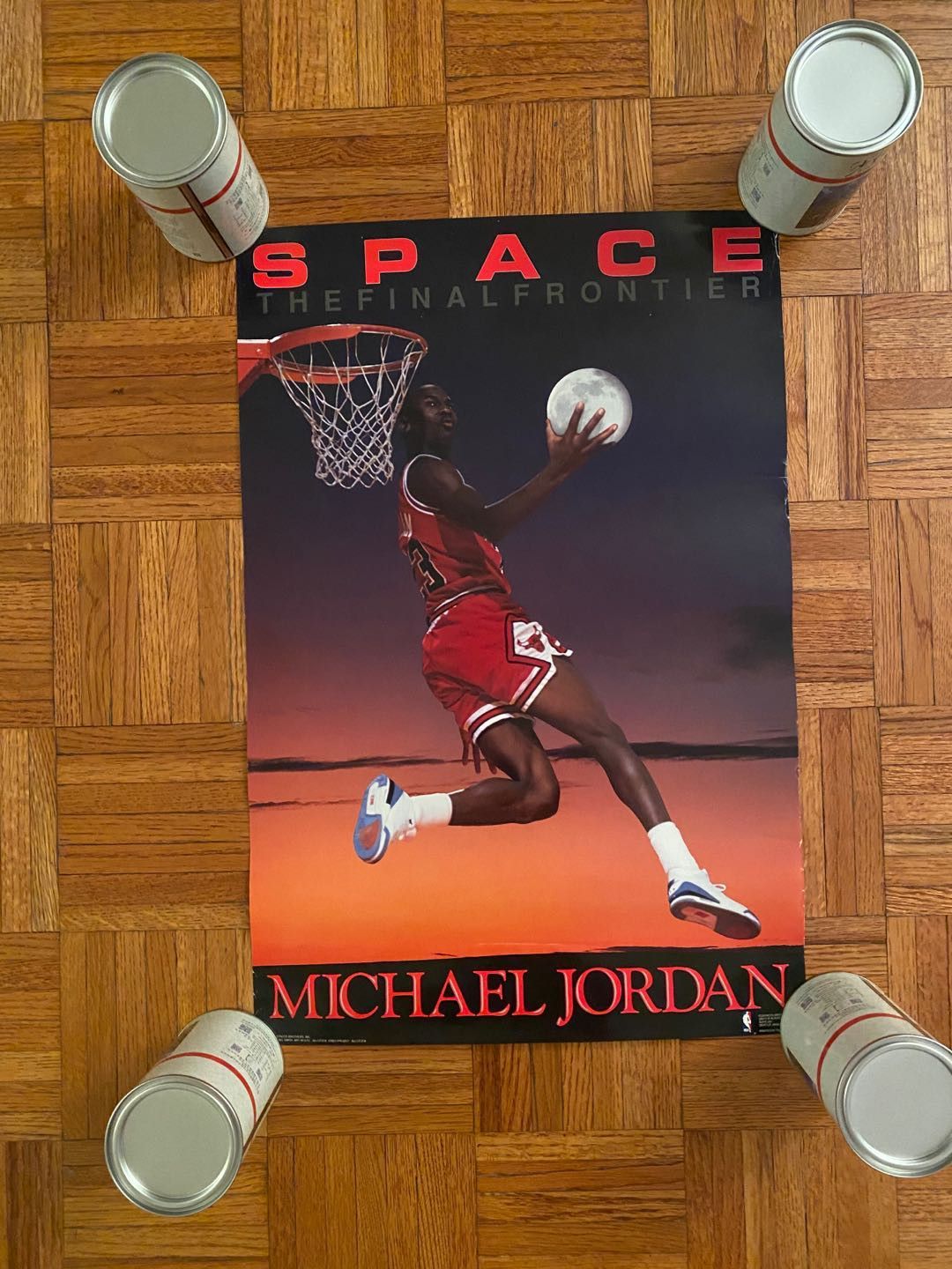 Other VTG Michael Jordan "Space, The Final Frontier" Poster 1990 | Grailed