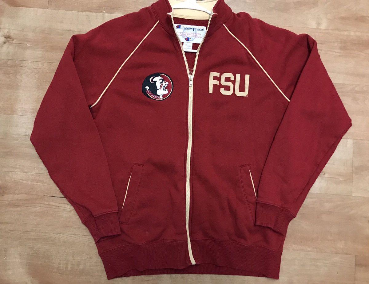 Champion Champion X Florida State Seminoles Full Zip Sweater Large ...