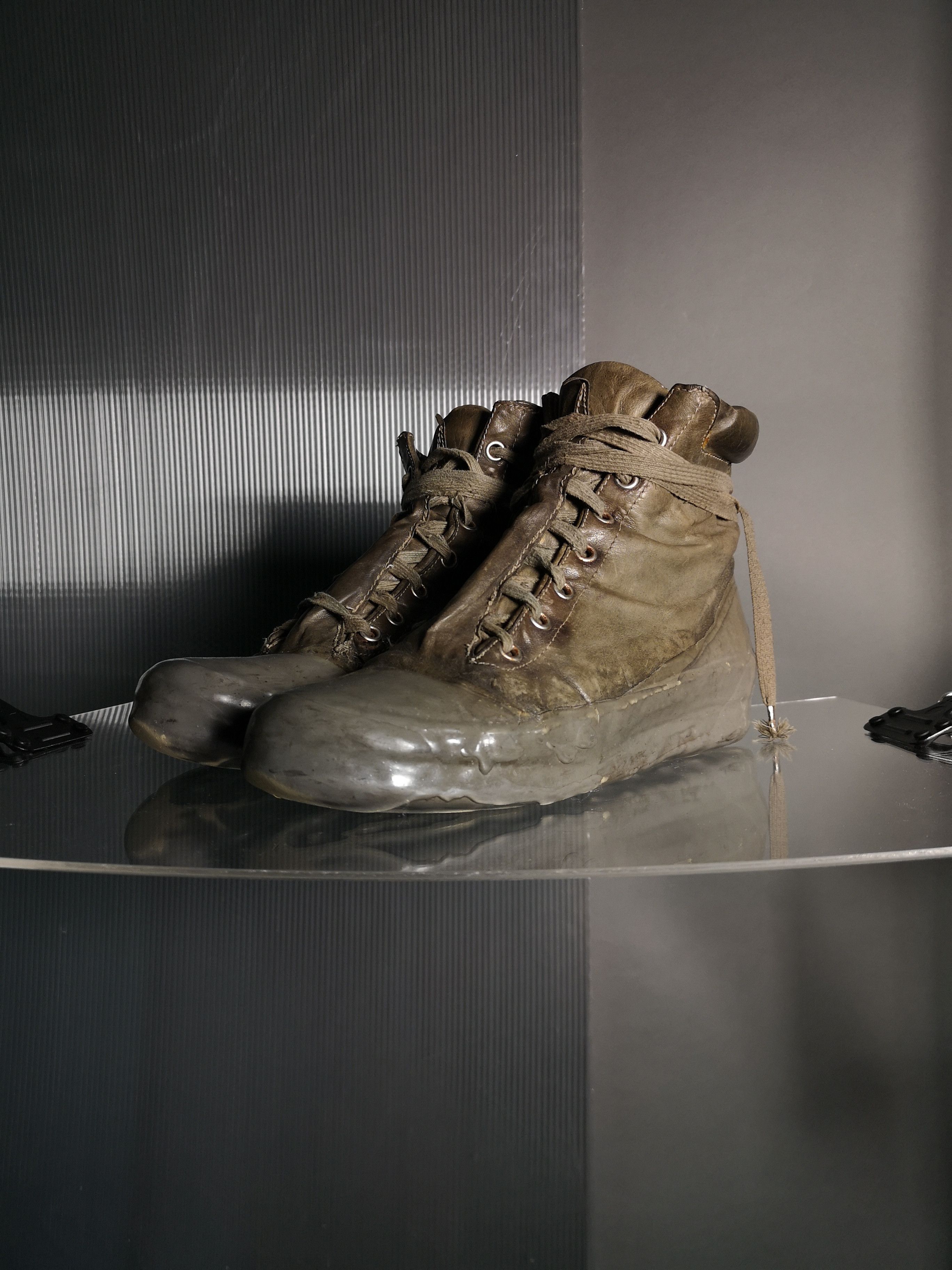 Carol Christian Poell CCP Kangaroo Leather Drip Sneakers Size 9 | Grailed