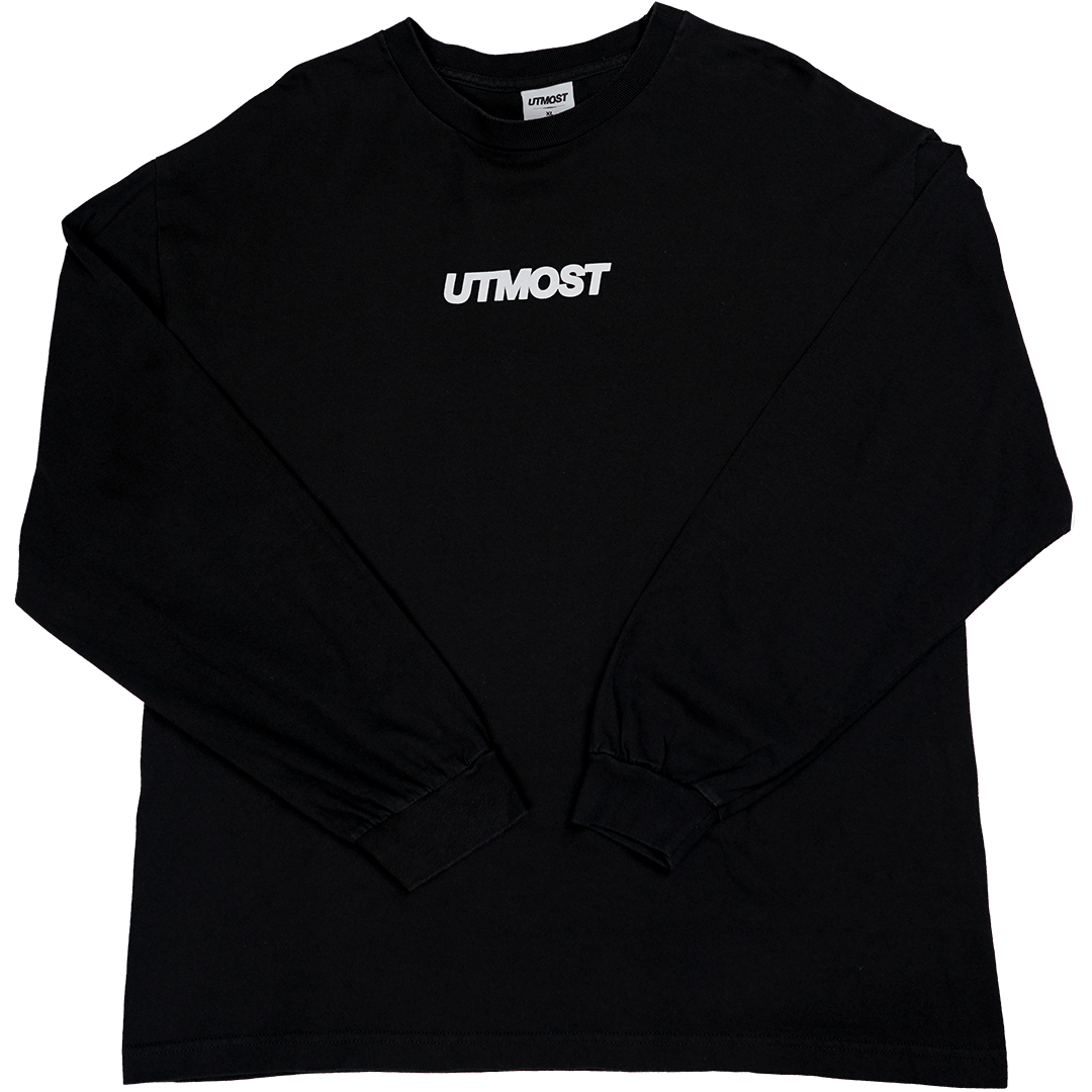 Utmost Co Utmost Skate Logo Long Sleeve Shirt Black XL | Grailed