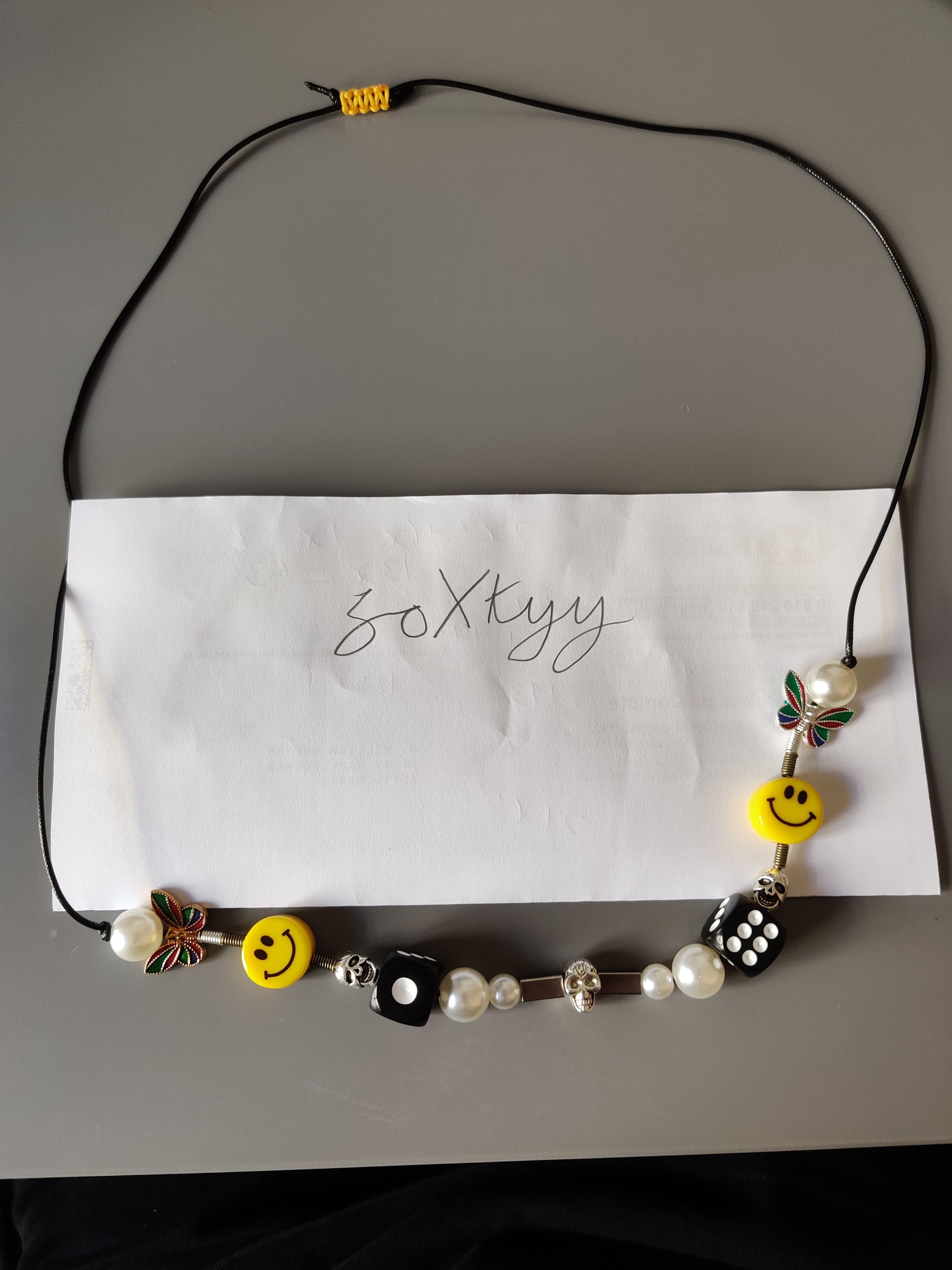 A$AP Rocky Evae Smiley Pearl Necklace | Grailed
