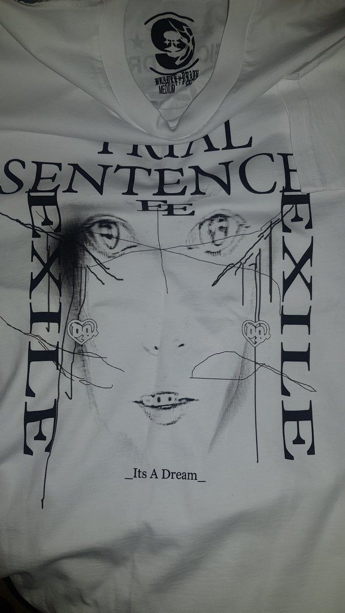 Yung Lean Bladee trial sentence exile t shirt | Grailed