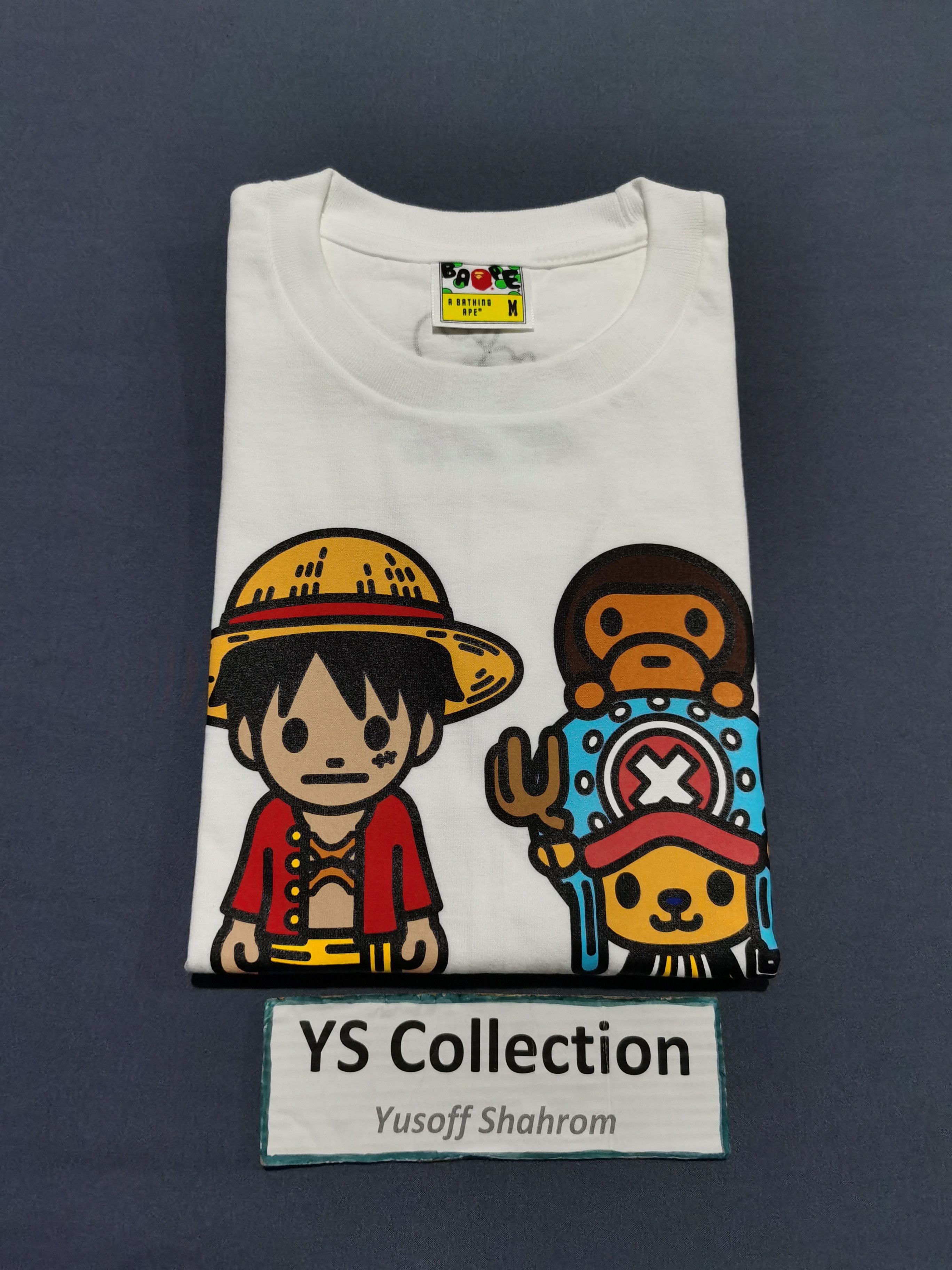 Bape Bape x One Piece Luffy Tony Chopper Milo Tee | Grailed