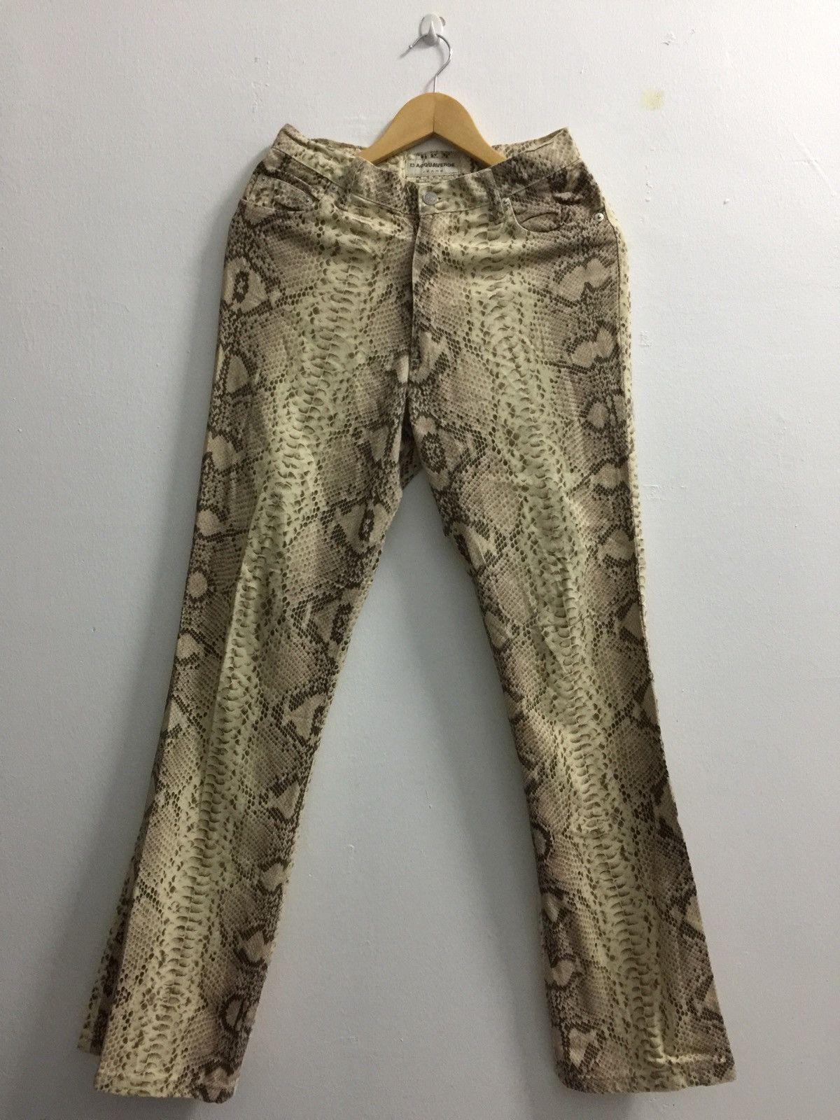 Designer FINAL DROP SALE!! Designer Acquaverde Jeans Snake Design | Grailed