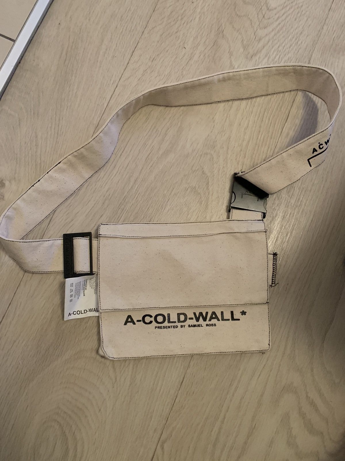 A Cold Wall A Cold Wall* Utility Canvas Side Cross Body Bag Model 1 ...