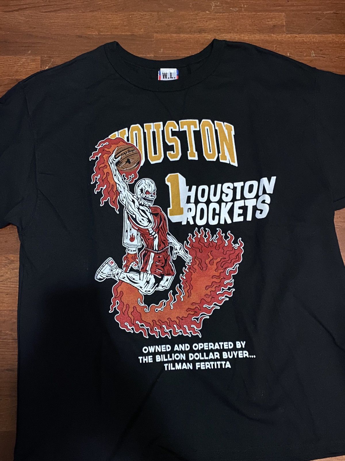 Warren Lotas Warren Lotas Houston Rockets Tee | Grailed