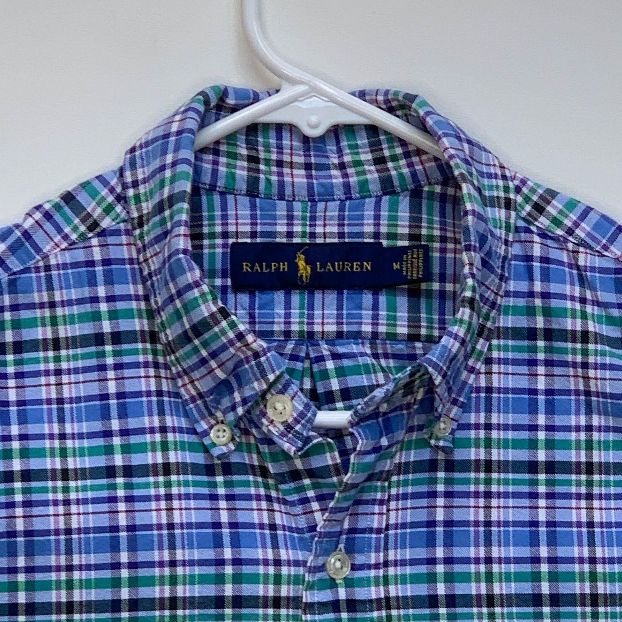 Ralph Lauren Blue Label Ralph Lauren Blue Label Mens Plaid Shirt Medium ...