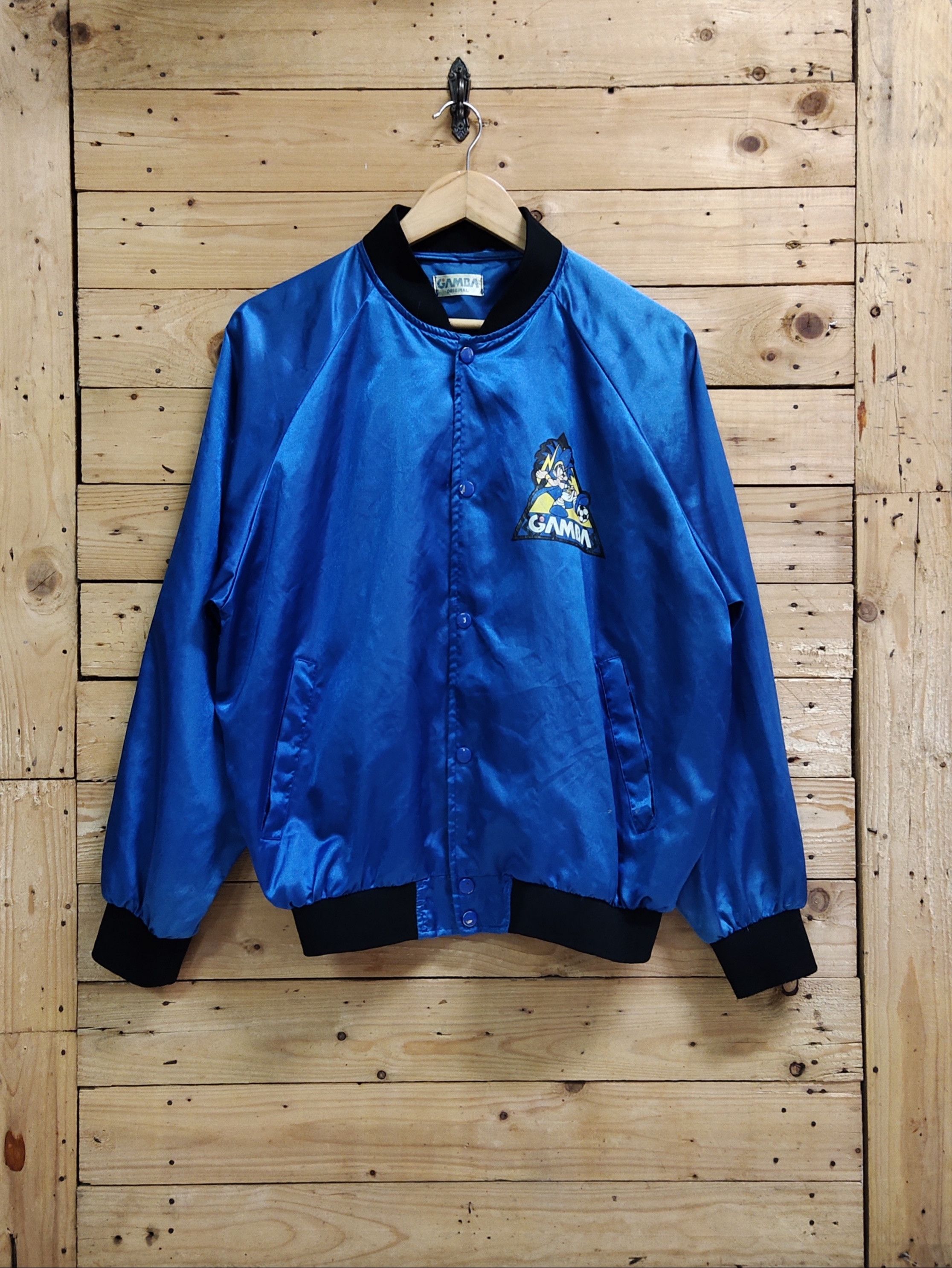 Japanese Brand × Vintage Gamba Osaka x panasonic coach jacket | Grailed