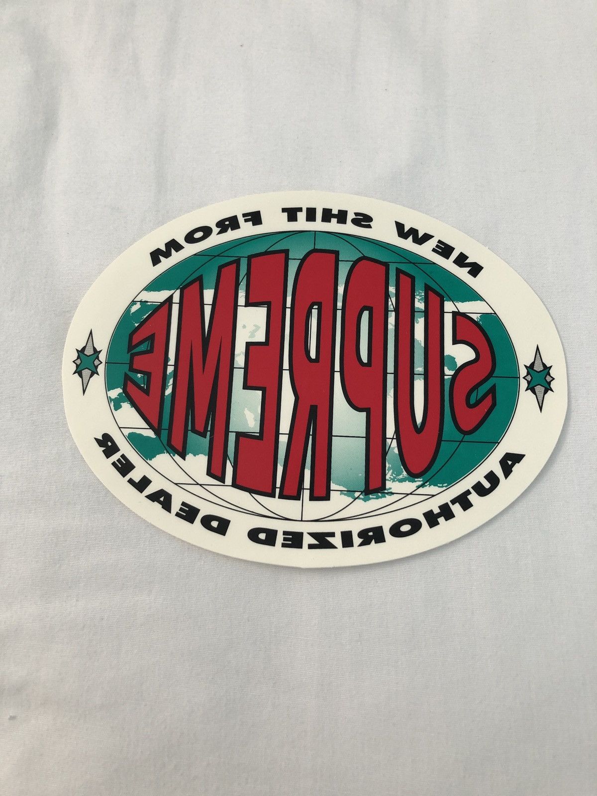 Supreme Supreme New Shit From Authorized Dealer Sticker | Grailed