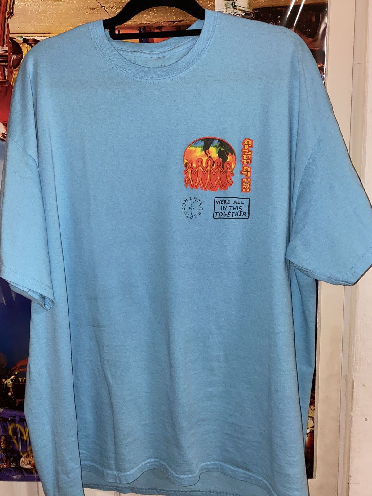 Travis Scott Travis Scott x Lebron James Class of 2020 Graduation Shirt ...