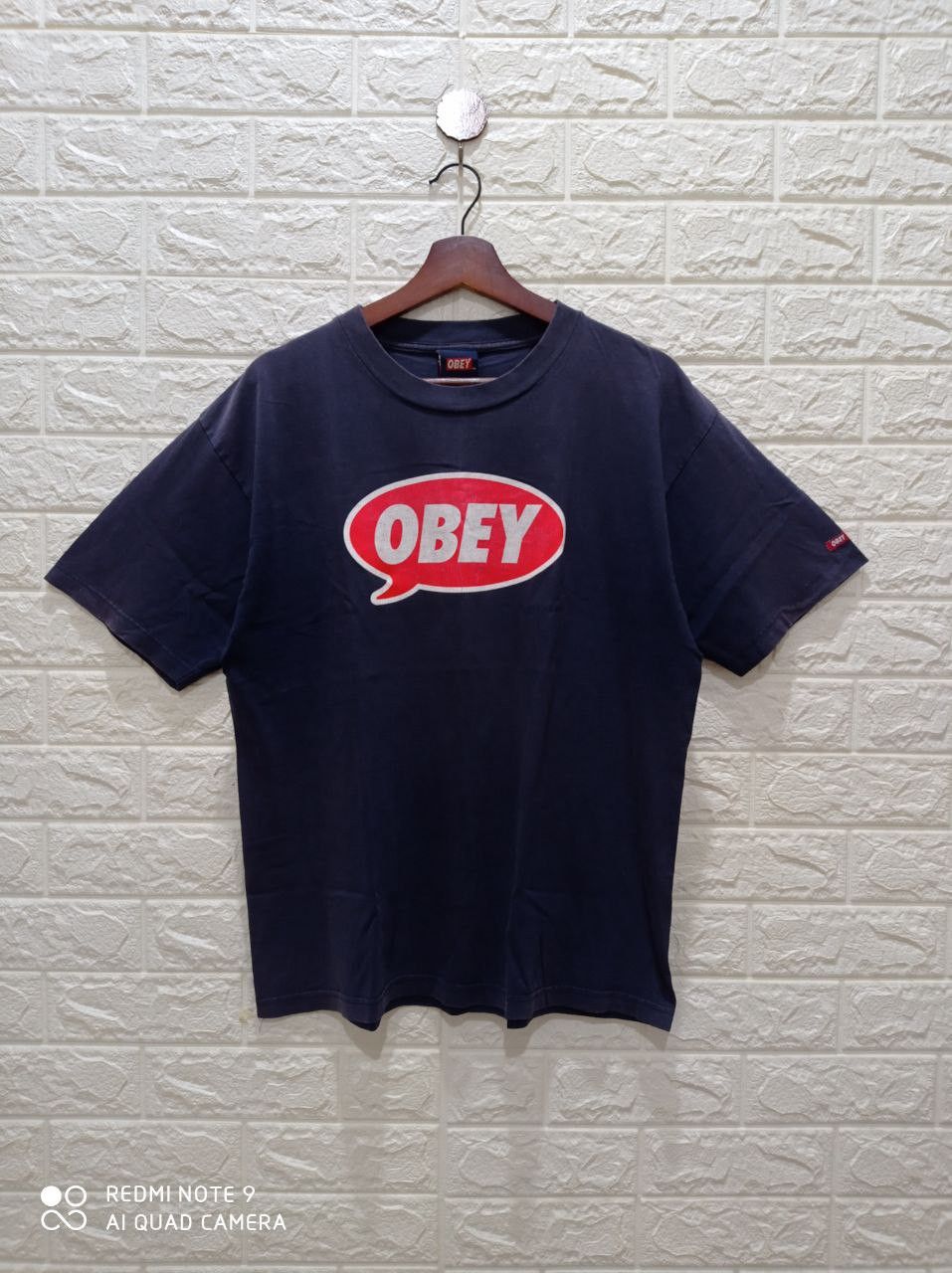 Obey × Vintage Vintage Obey logo spell out tee | Grailed