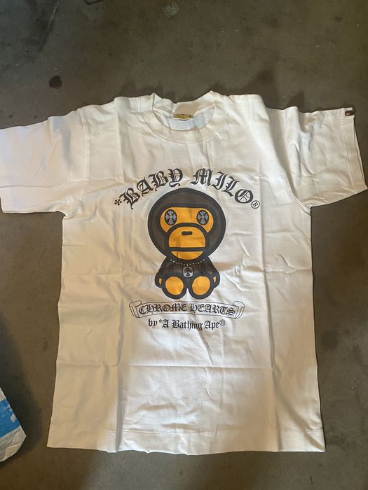 Bape Bape x Chrome Hearts Collab Tee | Grailed