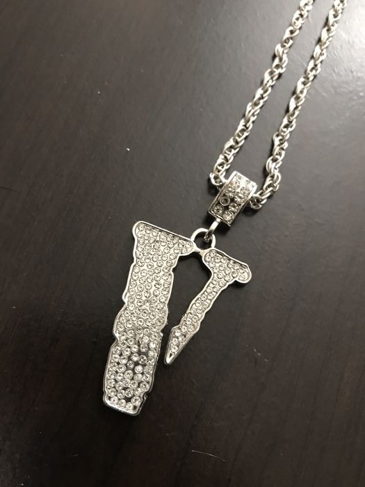 Vlone Stainless Steel Vlone Chain | Grailed