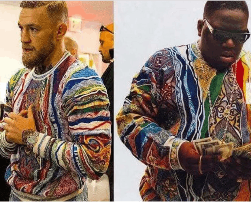 Coogi The Notorious B.I.G. photographed by Chi Modu, 1997 | Grailed