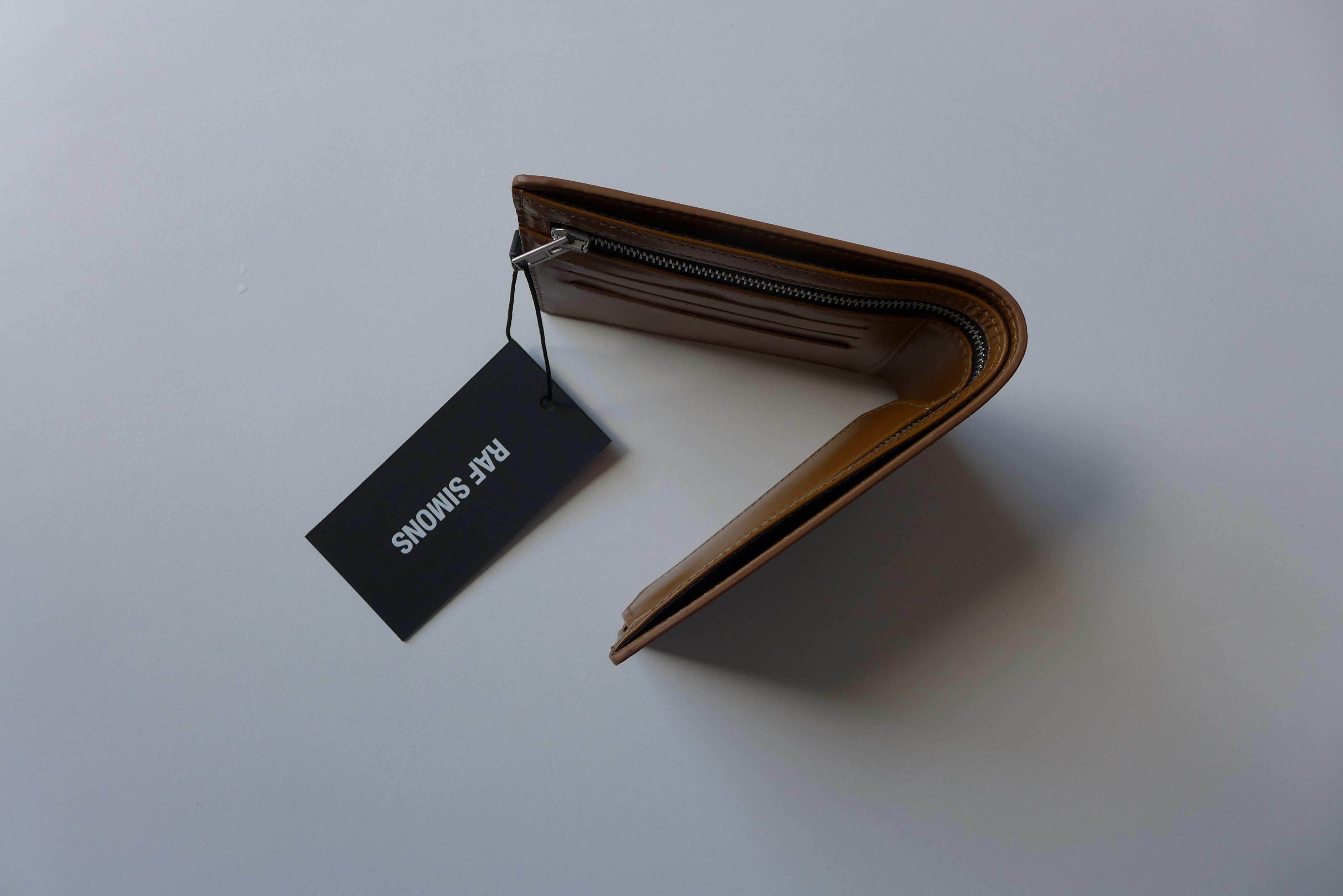 Raf Simons Raf Simons New Order Wallet - Brown Leather | Grailed