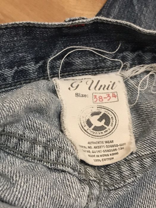 Vintage Vintage G unit Heavyweight Denim Jeans 50 Cent 38x34 | Grailed