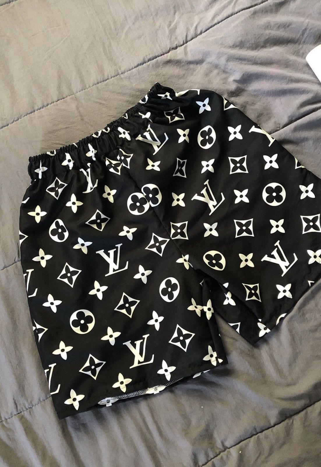 Imran Potato LV Black and White Shorts Size 36 / 1/1 Made by Tsuwoop ...