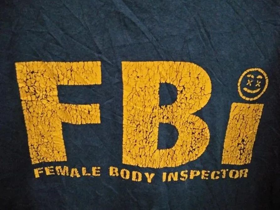Vintage FINAL DROP🔥 90s FBI FEMALE BODY INSPECTOR TEE | Grailed
