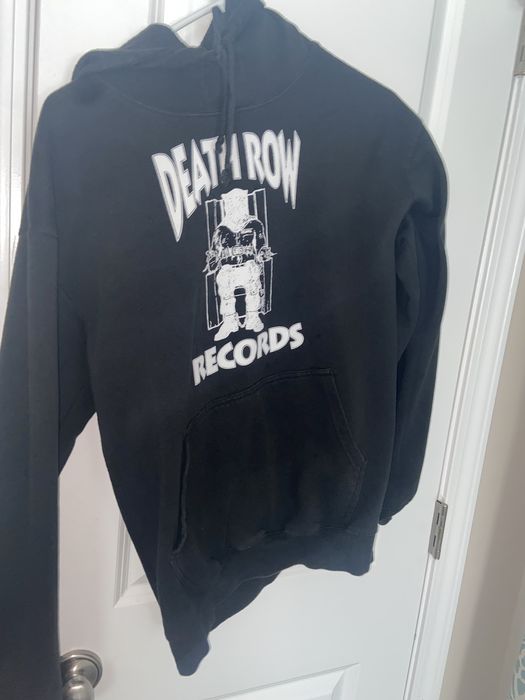 Death Row Records Death Row Records Hoodie Black | Grailed