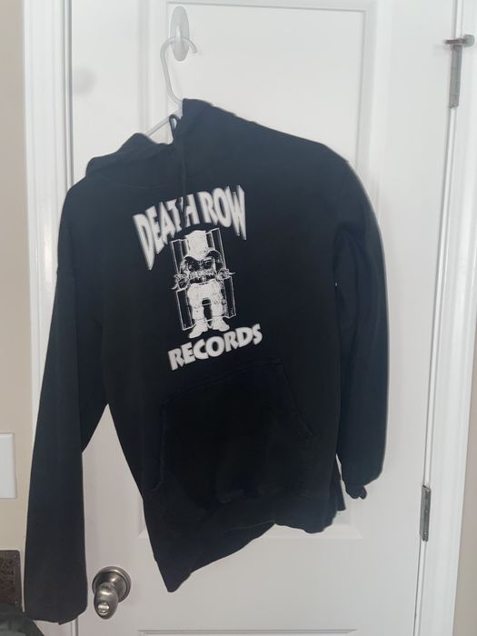 Death Row Records Death Row Records Hoodie Black | Grailed