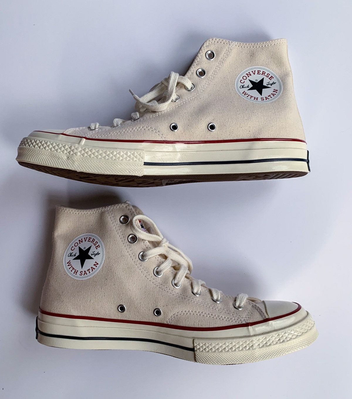 Converse Chuck 70 High Top Converse With Satan | Grailed