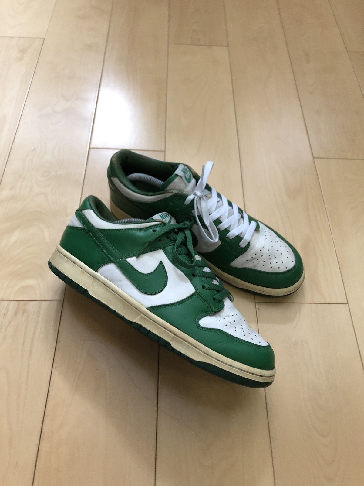 Nike × Streetwear × Vintage Nike Dunk Low Celtic Green 2004 | Grailed