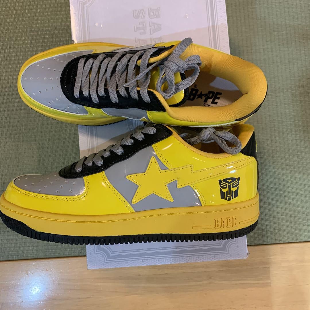 Bape BAPE x Transformers Autobot RARE Bape-sta Shoes | Grailed