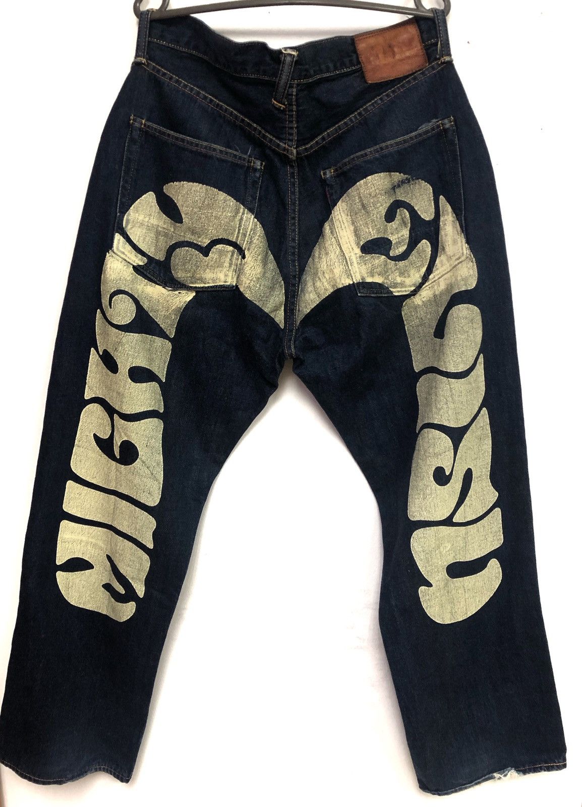 Travis Scott Mighty Evisu Travis Scott Selvedge Jeans Made in Japan ...