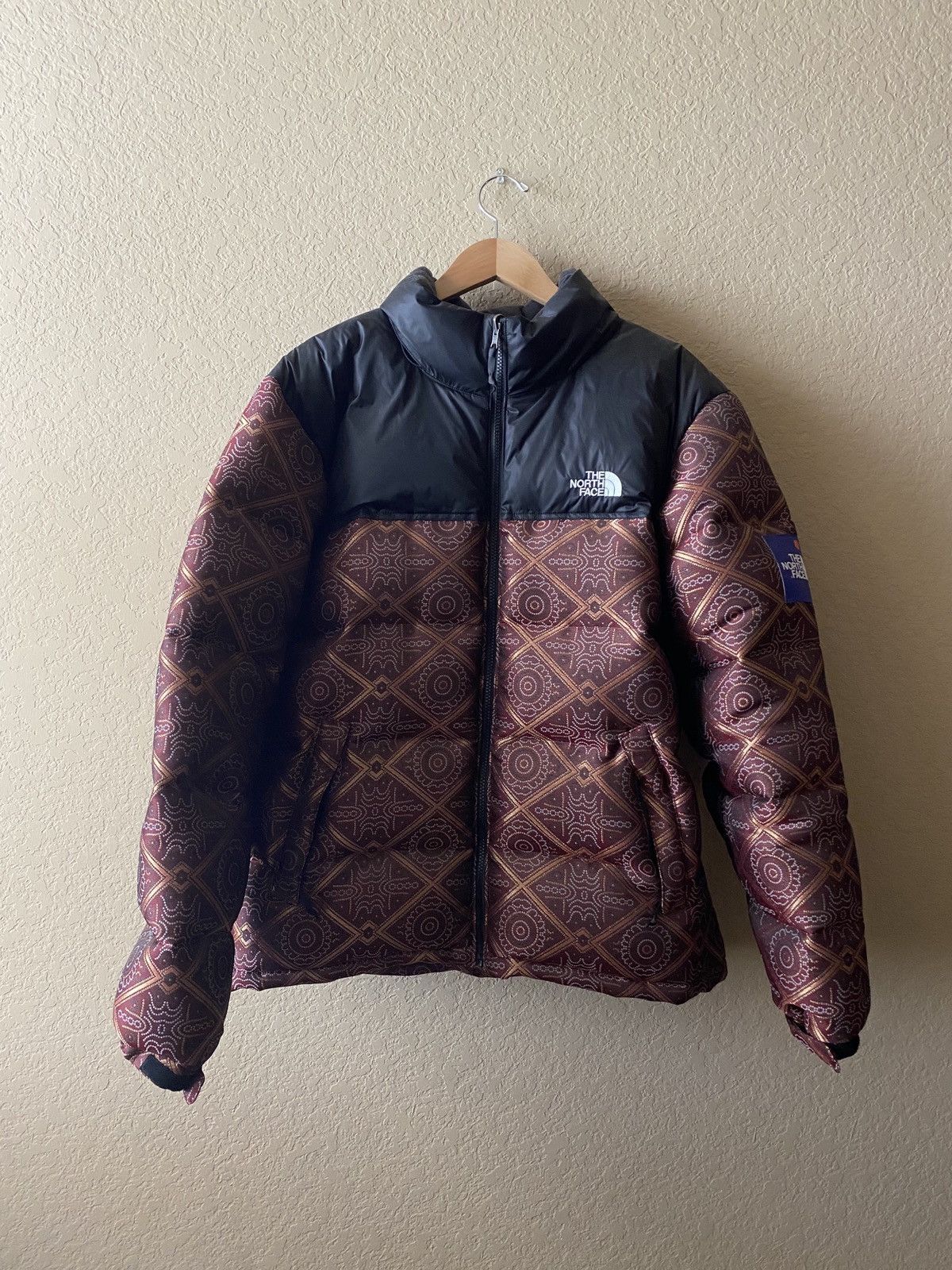 Nordstrom × The North Face Nordstrom Collab Jacquard Print Nuptse 700 ...