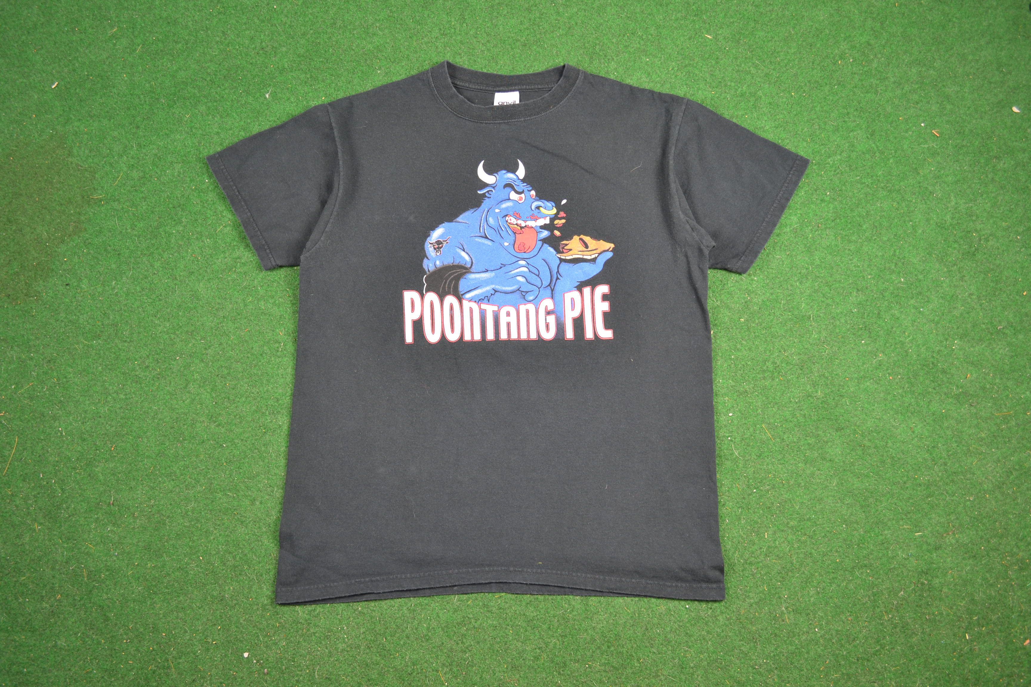 Vintage × WWE × WWF Vintage Poontang Pie The Rock Wrestling WWE Tee ...