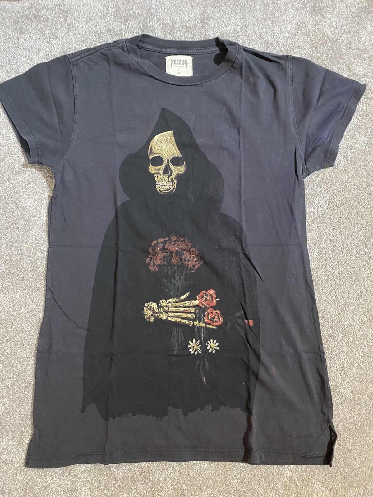 Kanye West Yeezus Skull Roses Tour Merch | Grailed